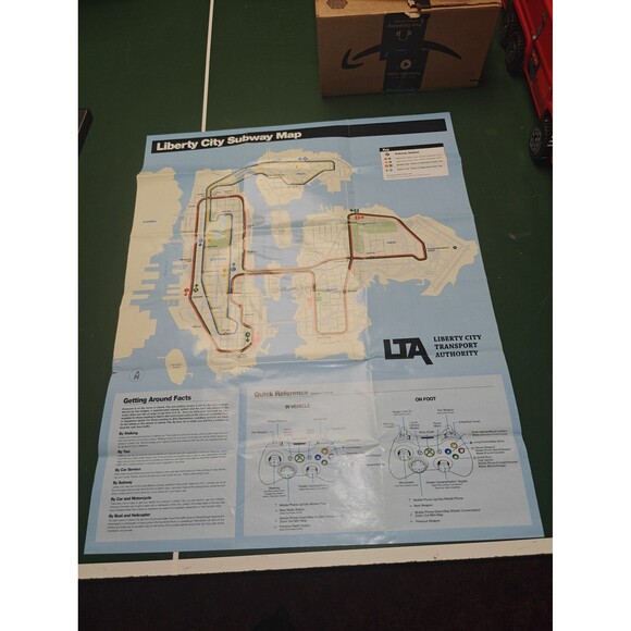 Microsoft | Video Games & Consoles | Gta Liberty City Dual Sided Street ...